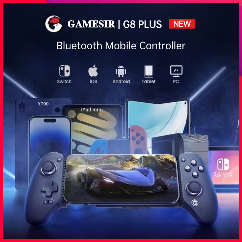 New GameSir G8 Plus Wireless Mobile Game Controller Gamepad for Switch Android Hall Effect ...