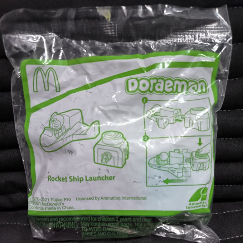 Mcdonald's Toy's Doraemon Rocket Ship Launcher | Shopee Malaysia