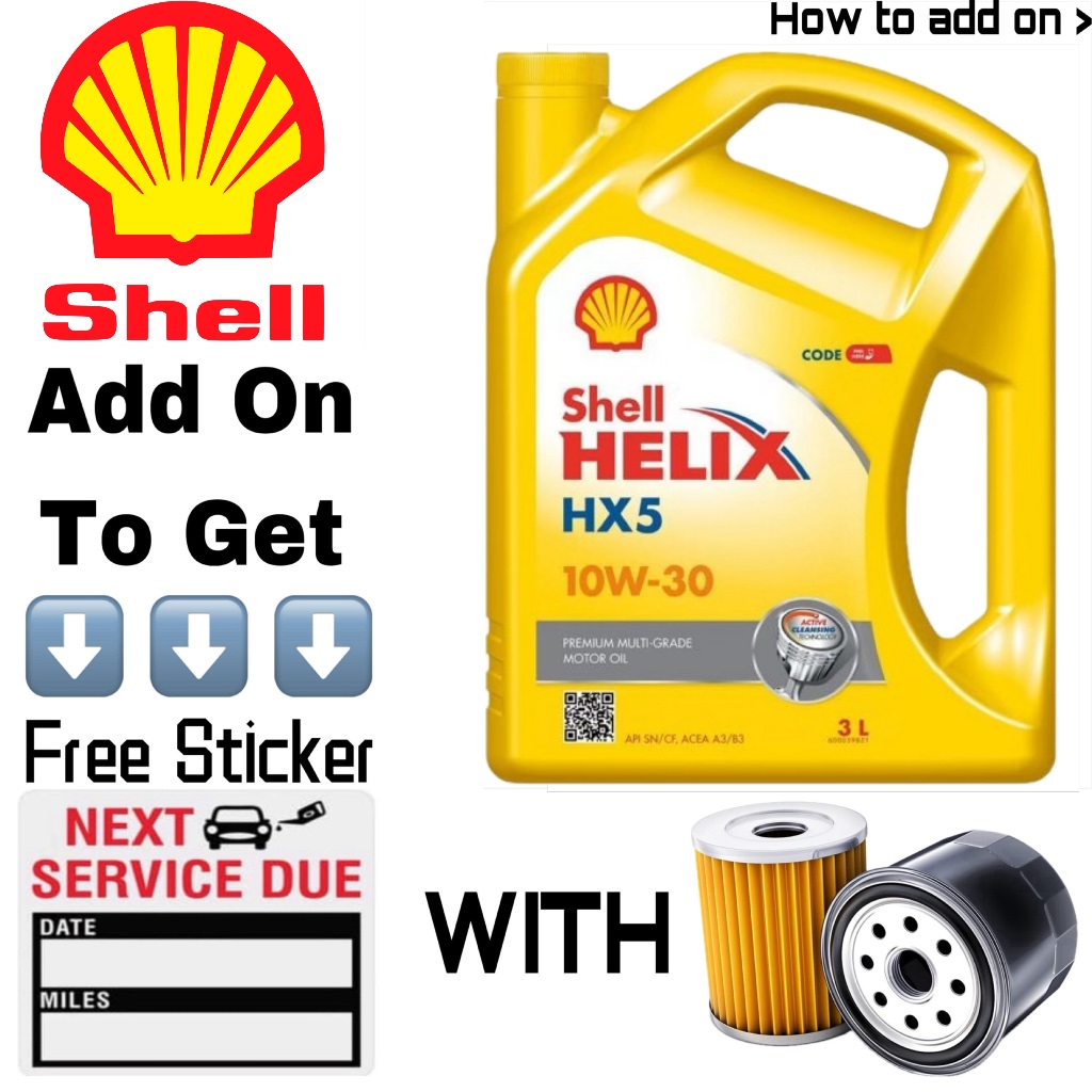 550039954 Shell Helix HX5 10W30 Mineral Engine Oil HongKong 3 Liter ...