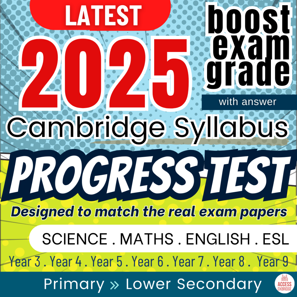 E5💯 2025 Latest Progression Test + Answer Year 3 Y4 Y5 Y6 Y7 Y8 Y9 Math ...