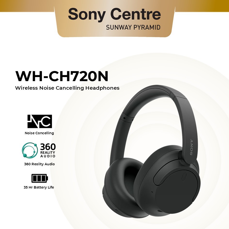 SONY WH-CH720N Wireless Noise Cancelling Headphone | CH720 | CH720N ...