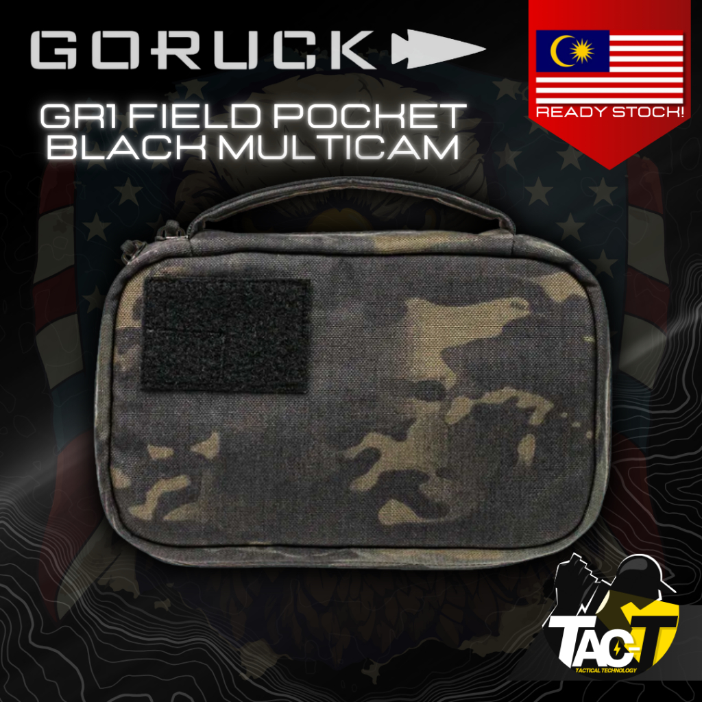 GORUCK GR1 Field Pocket - Black Multicam - Original | Shopee Malaysia