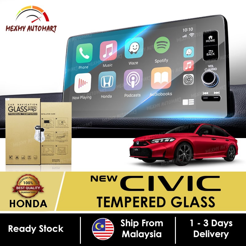 [NEW] Honda CIVIC FE 2025 Facelift Infotainment Screen Protector ...