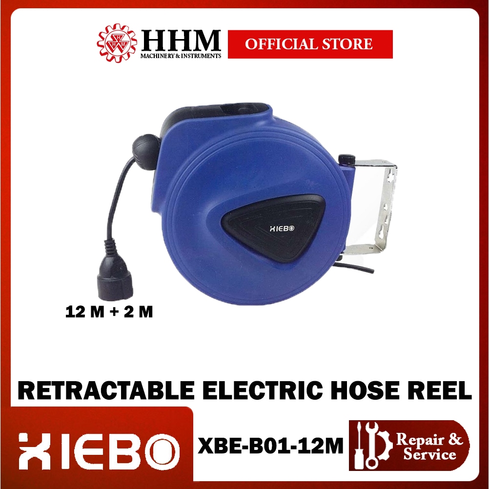 𝐗𝐈𝐄𝐁𝐎 - Retractable Electric Cable (XBE-B01-12M) | Shopee Malaysia