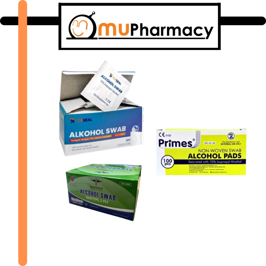 Alcohol Pads Alcohol Swab 50g/ 100PCS / 200PCS | Shopee Malaysia