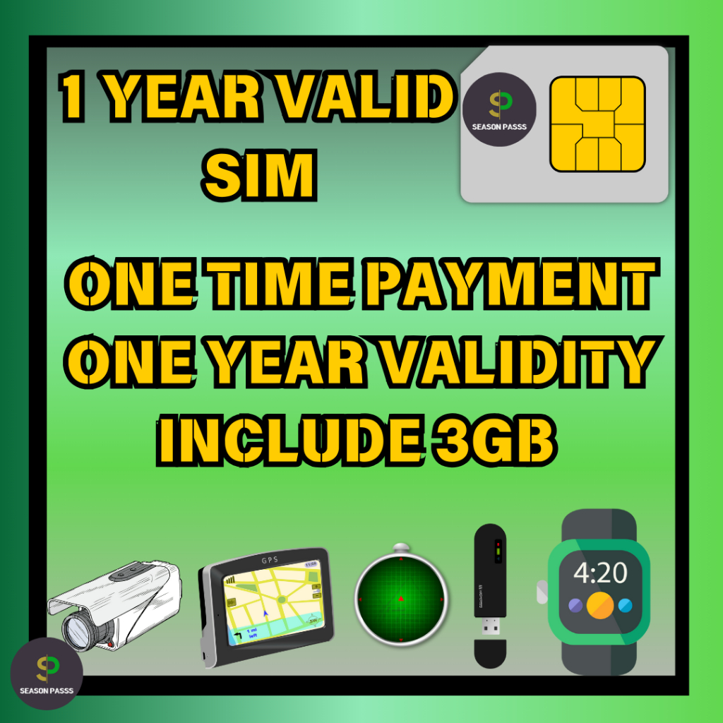 【1YEAR SIM 】1 YEAR VALIDITY + 1 YEAR DATA PLAN | Shopee Malaysia