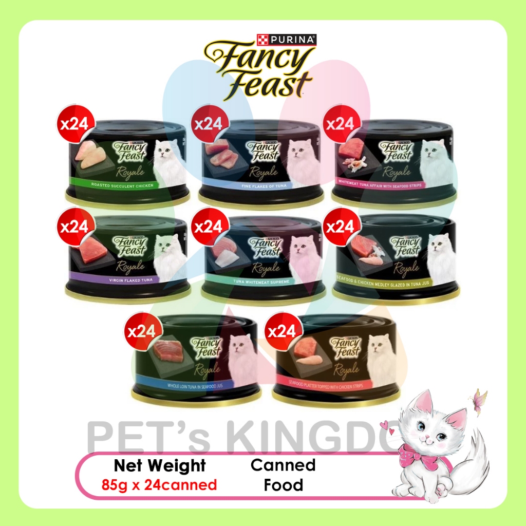 Purina ROYALE Fancy Feast Wet Food {85G x 24 CANNED} | Shopee Malaysia