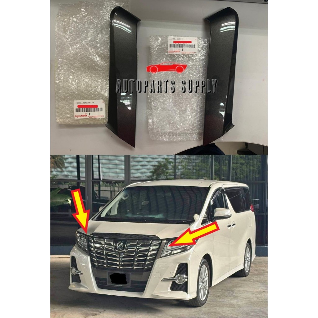 ORIGINAL TOYOTA ALPHARD GGH30 AGH30 2015 - 2017 FRONT GRILLE SIDE ...
