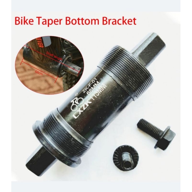 Bicycle Square Cartridge Bottom Bracket Taper Closed Bearing Threaded ...