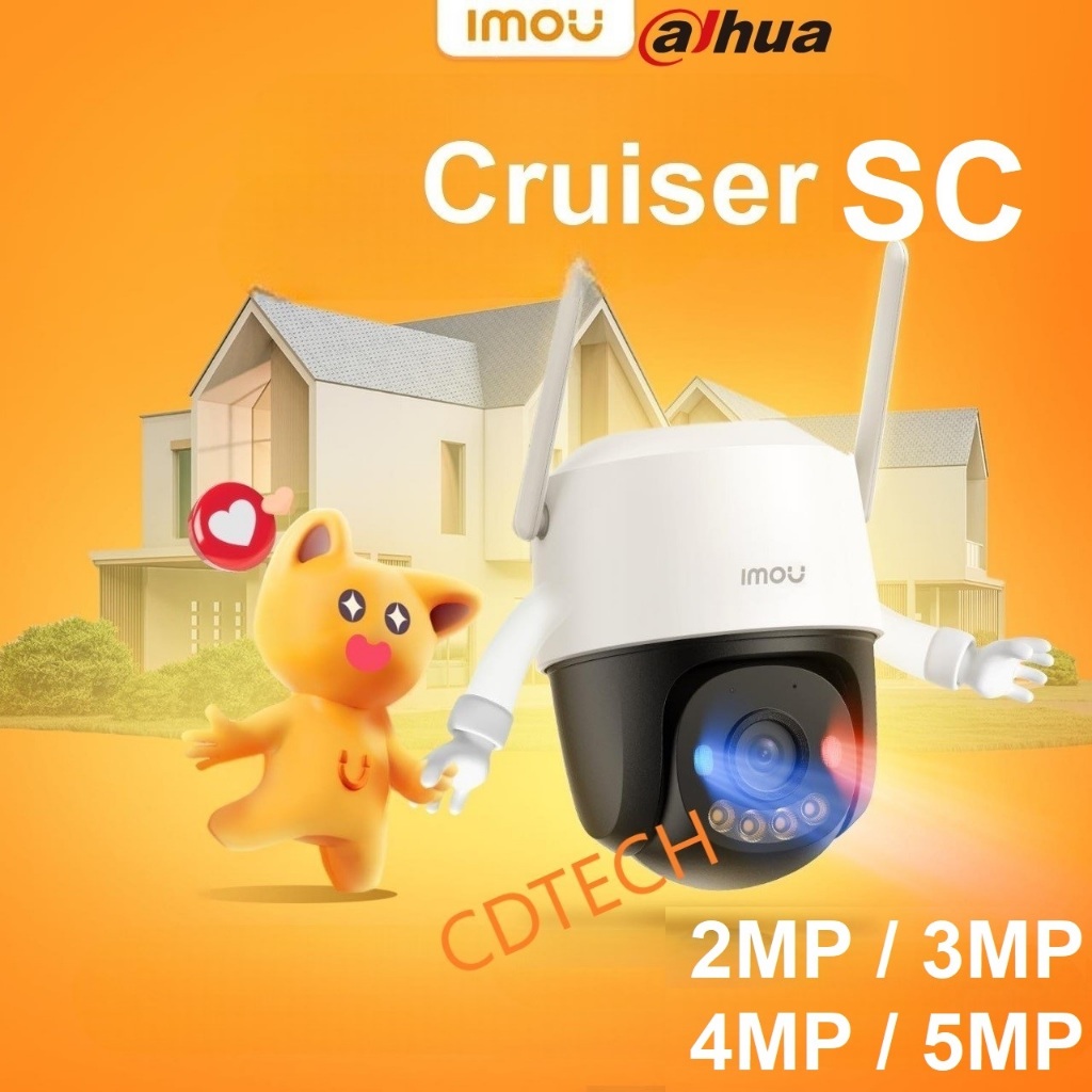 Dahua Imou Outdoor Cruiser SE+ SC 2MP 4MP 2K 5MP 3K Pan Tilt Color ...