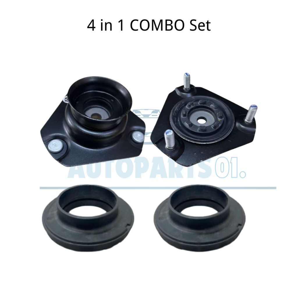 [4 IN 1 COMBO] ABSORBER MOUNTING FRT DEPAN / BEARING for PROTON X50 ...