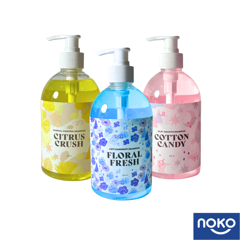 NOKO Hair Shampoo with Pump 500ml | Shopee Malaysia