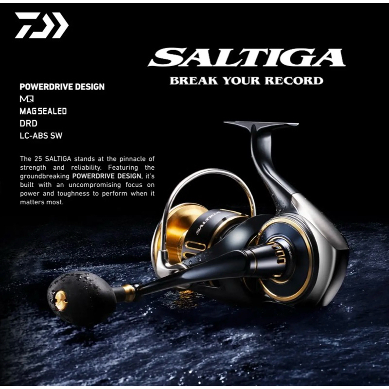 2025 / 2023 / 2020 DAIWA SALTIGA AND SALTIGA SLP WORKS SPINNING FISHING REEL 💢MADE IN JAPAN💢 ...