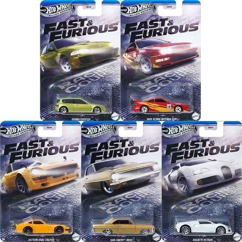 Hot Wheels Silver Series 2025 Fast & Furious EG6 / Fast & Furious S2000 ...