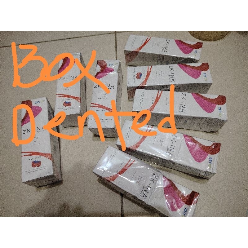 PAPER OUTER BOX DENTED CLEARANCE Topical spray 115ml Dental Anesthetic ...