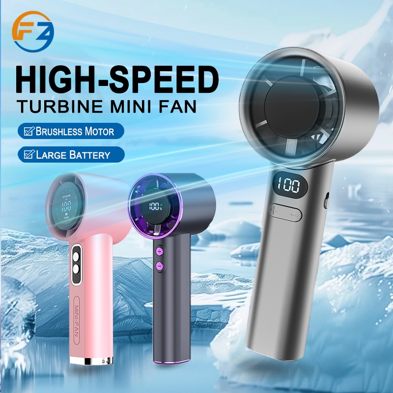 Rechargeable High Speed Handheld Fan USB Mini Fan Portable Kipas Tangan ...