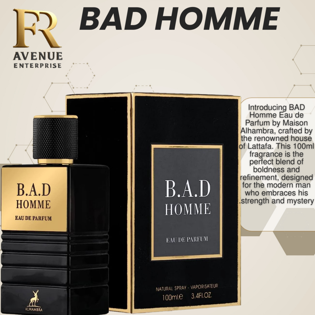 Maison Alhambra BAD Homme 100ml EDP | Shopee Malaysia