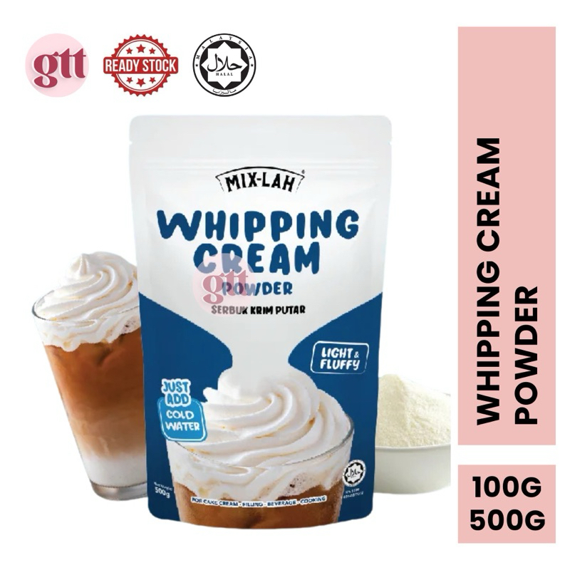 100G/ 500G Whip Cream Powder / Whipping Cream Powder Mix 500g 淡奶油预拌粉 ...