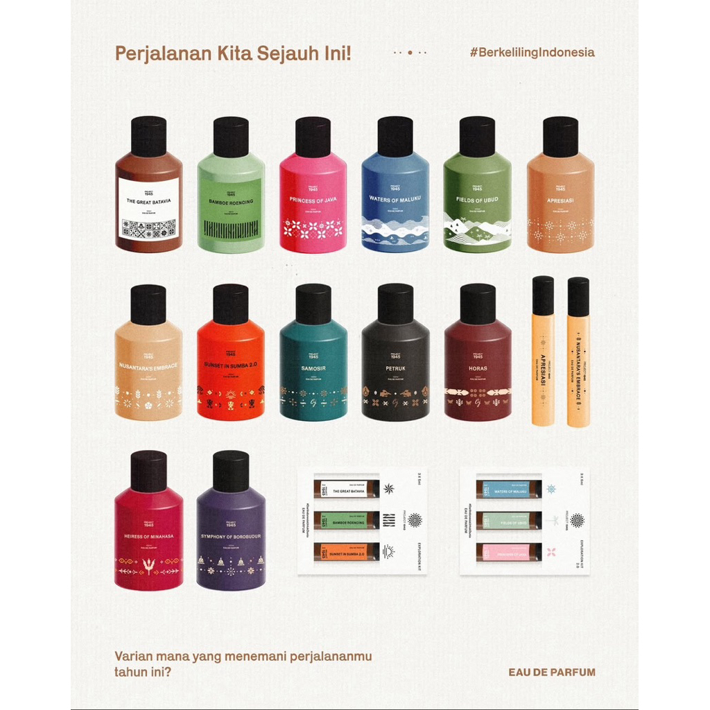 (PRE-ORDER) PROJECT 1945 EDP 100ML ETA 5 JUNE 2025 (bamboe roencing ...