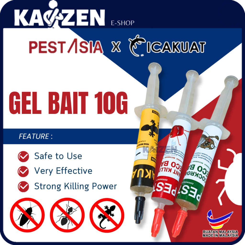 PEST ASIA Ant Killing ECO Bait Ant Killer / Cockroach ECO Bait Cockroach Killer / CICAKUAT ...