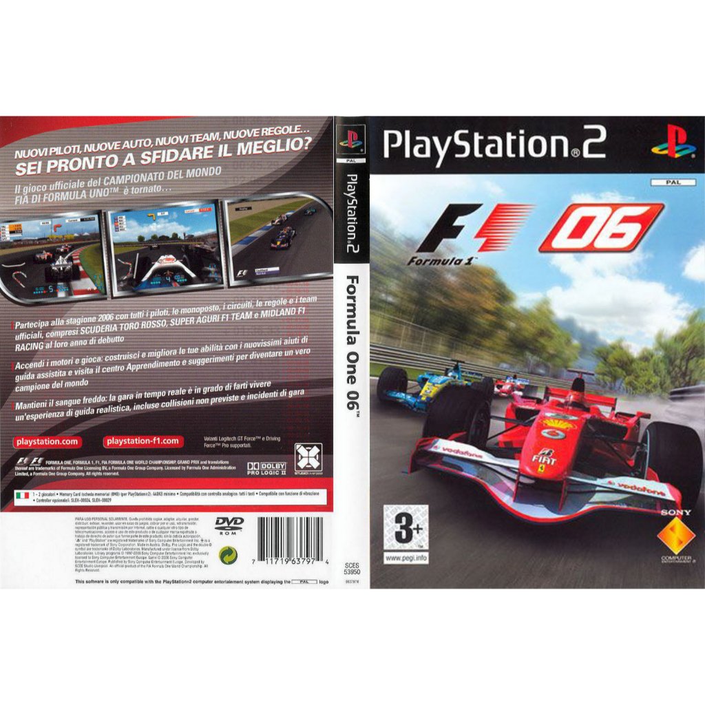 PS2 CD DVD Formula One 06 (F1 06) | Shopee Malaysia