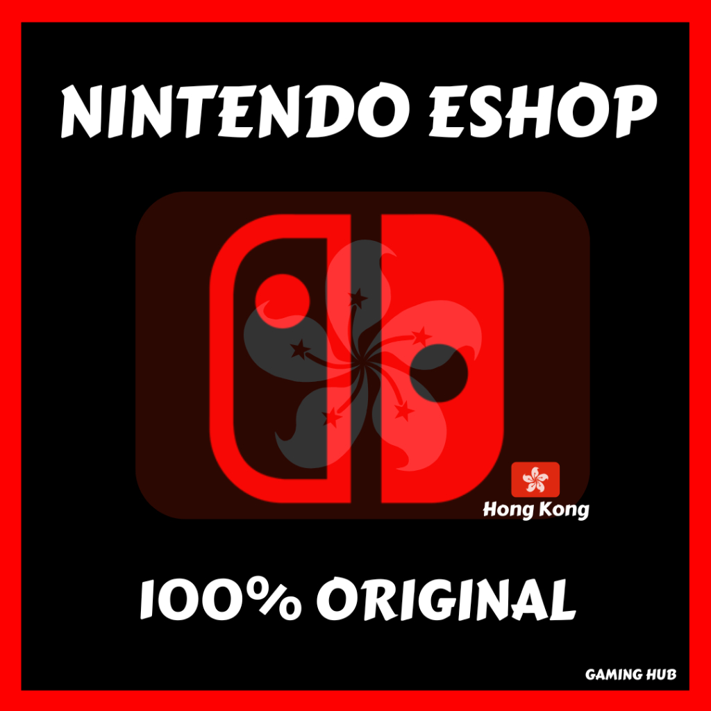 [Fast Delivery] Nintendo eShop Code Hong Kong ($100, 200, 300, 400, 500 ...
