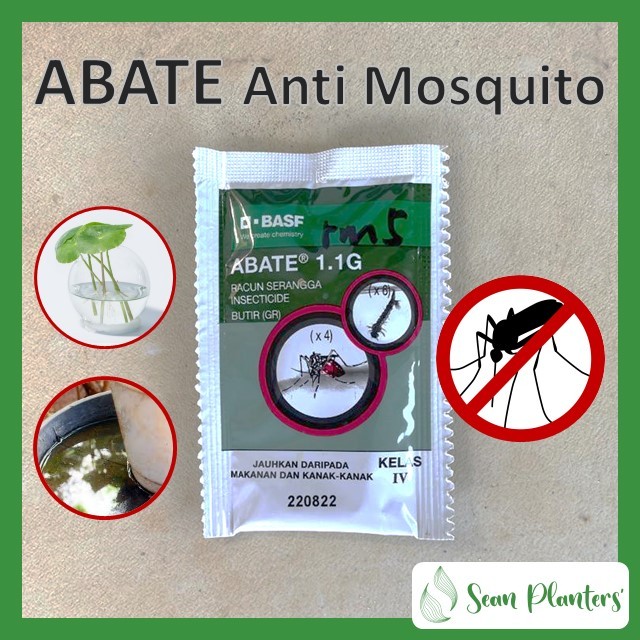 Sean Planters' ABATE 1.1G Anti Mosquito Larvae Medicine 防蚊虫药 孑孓药 Ubat ...