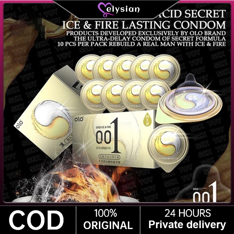 OLO New Three Styles 001 Jelly Box Black/Gold 10pcs | Shopee Malaysia