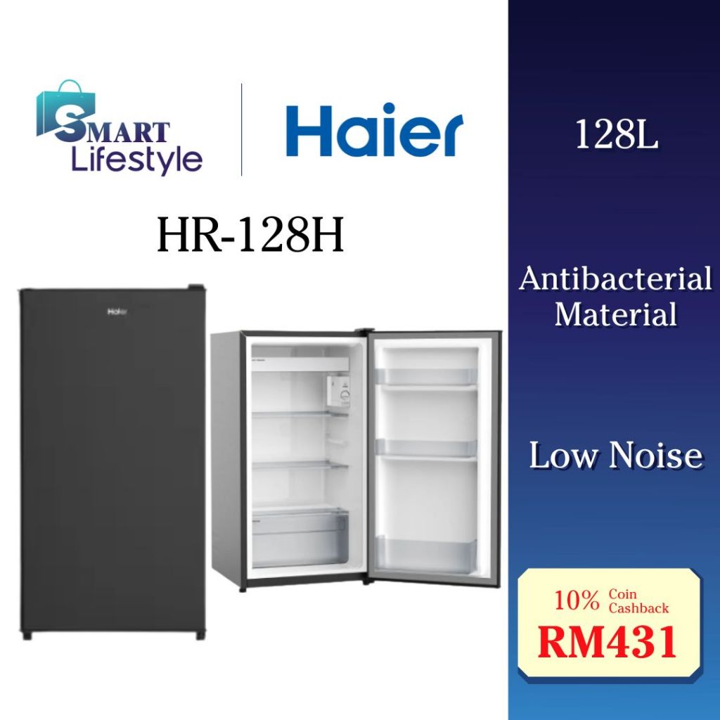 Haier 128L Single Door Refrigerator HR-128H | Shopee Malaysia