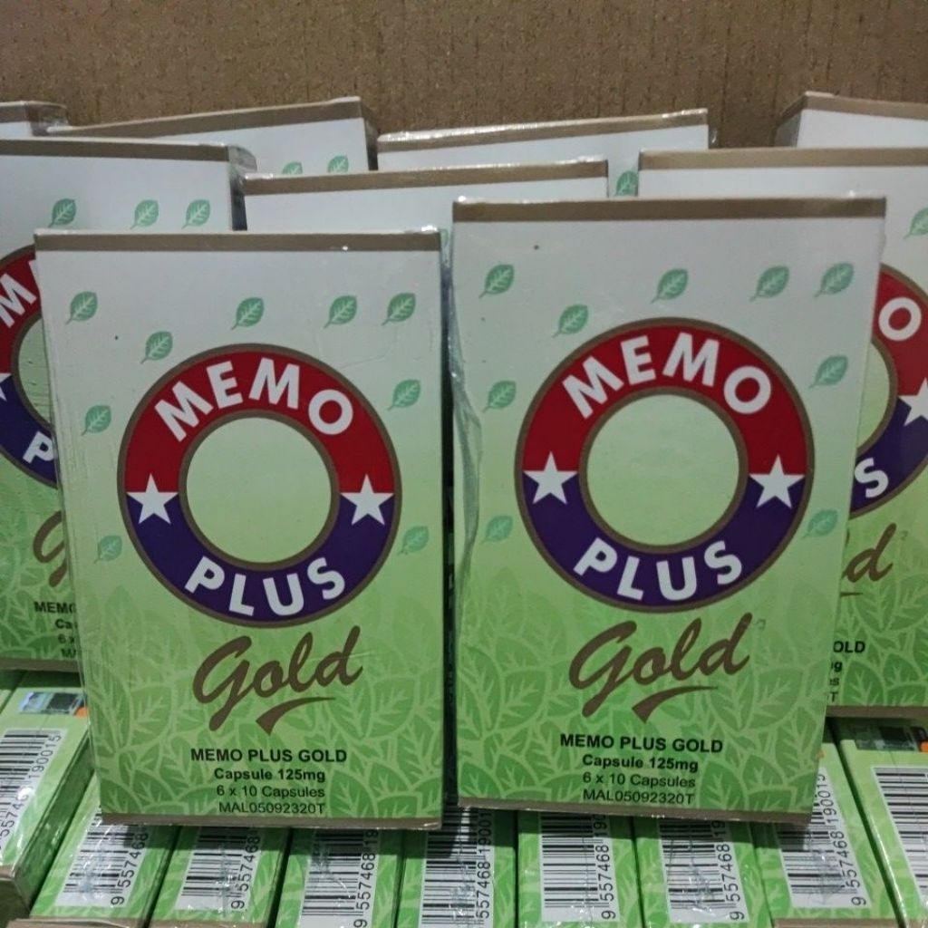 MEMO PLUS GOLD 60 KAPSUL ORIGINAL FROM HQ Expired 4/2027 | Shopee Malaysia