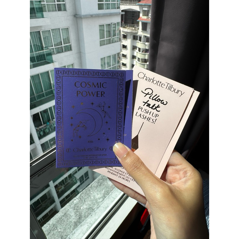 [COMBO] Charlotte Tilbury Mascara & Cosmic Power Perfume Sample ...
