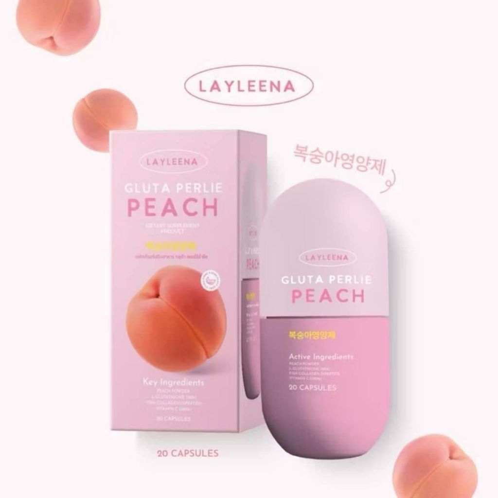 🎀🇰🇷 : | 𝑮𝒍𝒖𝒕𝒂 𝑷𝒆𝒂𝒄𝒉 𝑳𝒂𝒚𝒍𝒆𝒆𝒏𝒂 | 60 capsules | Shopee Malaysia