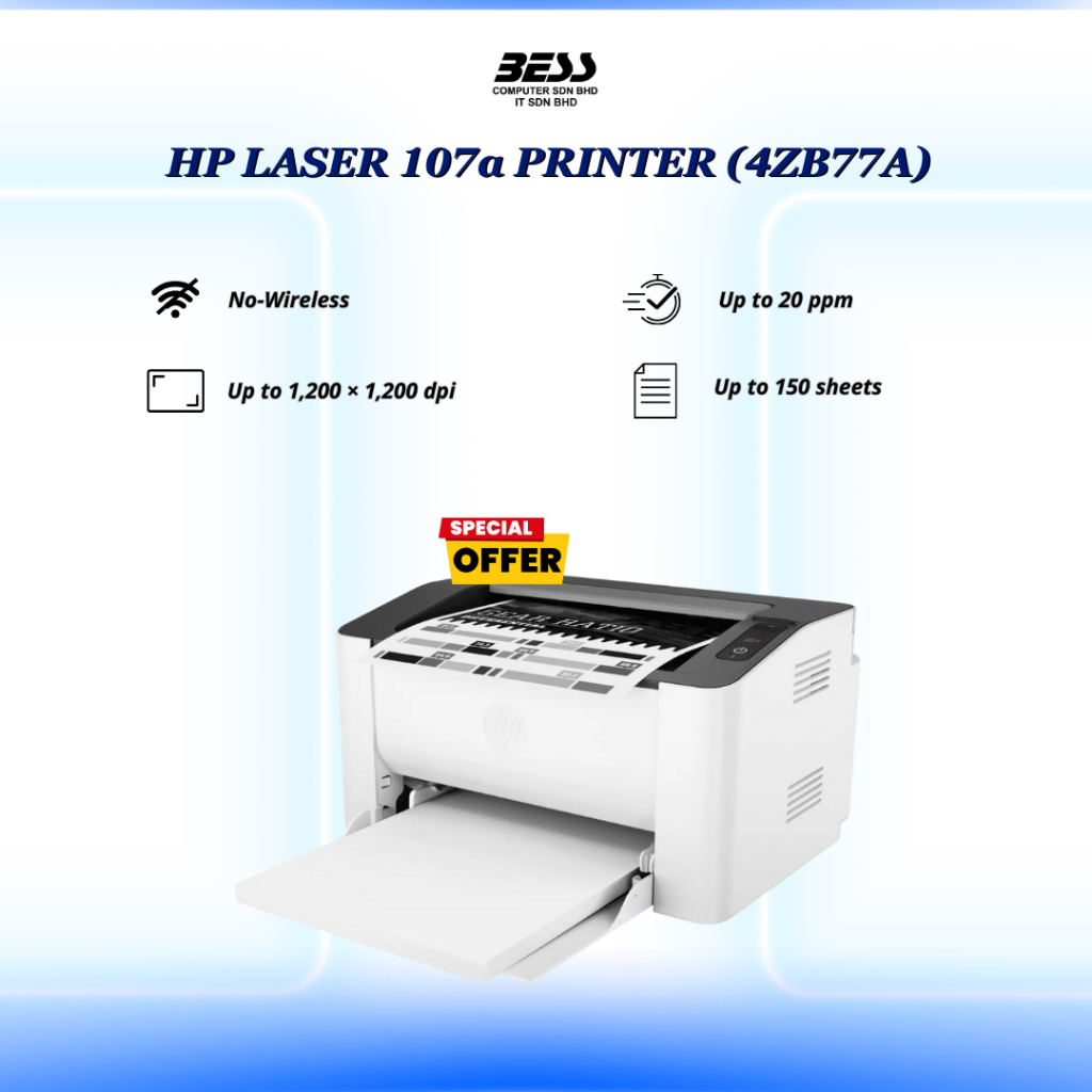 HP LASER 107a LASER PRINTER | Shopee Malaysia