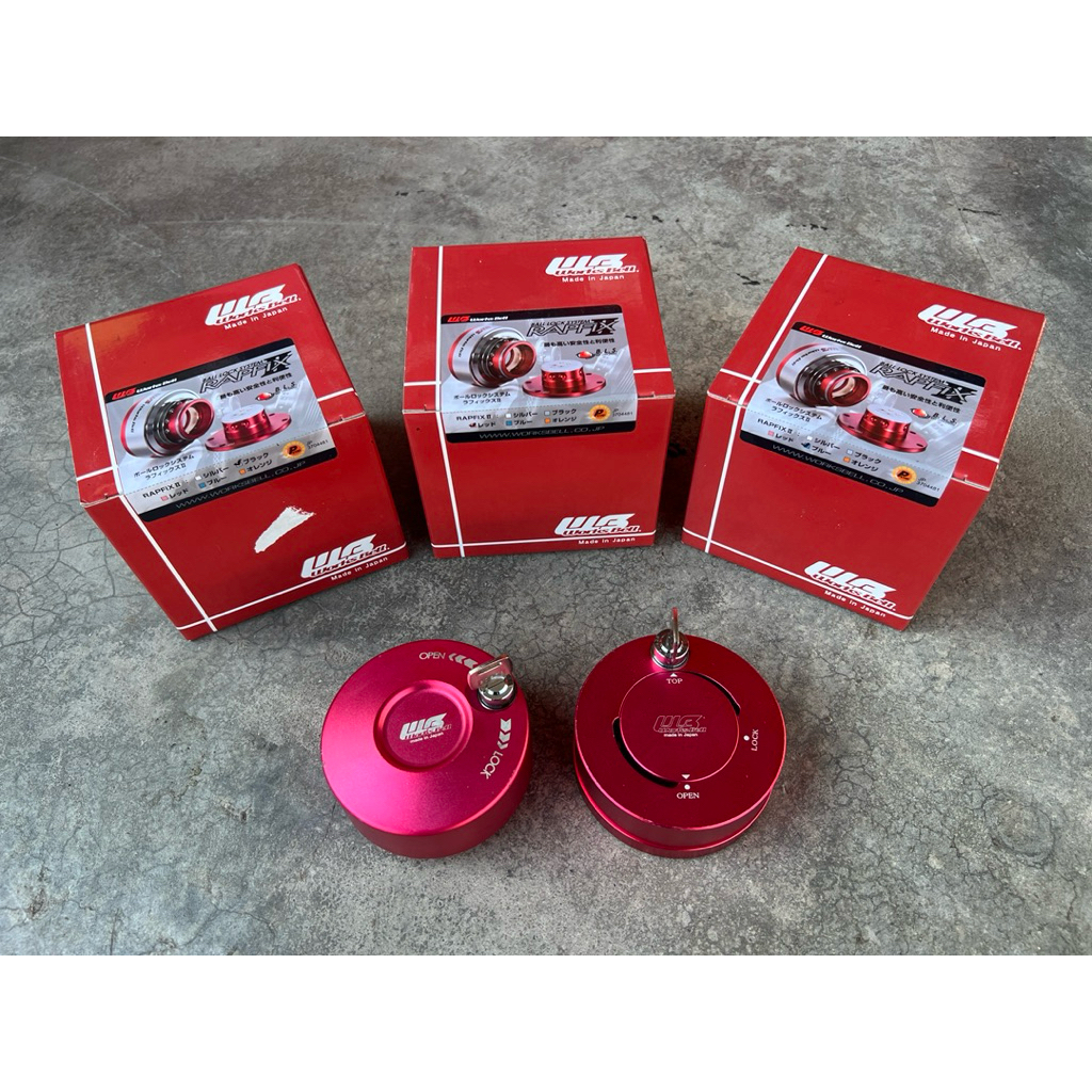 🇯🇵 ACCESSORIES JAPAN 🇯🇵 WB WORKS BELL BALL LOCK SYSTEM RAPFIX II BOSS ...