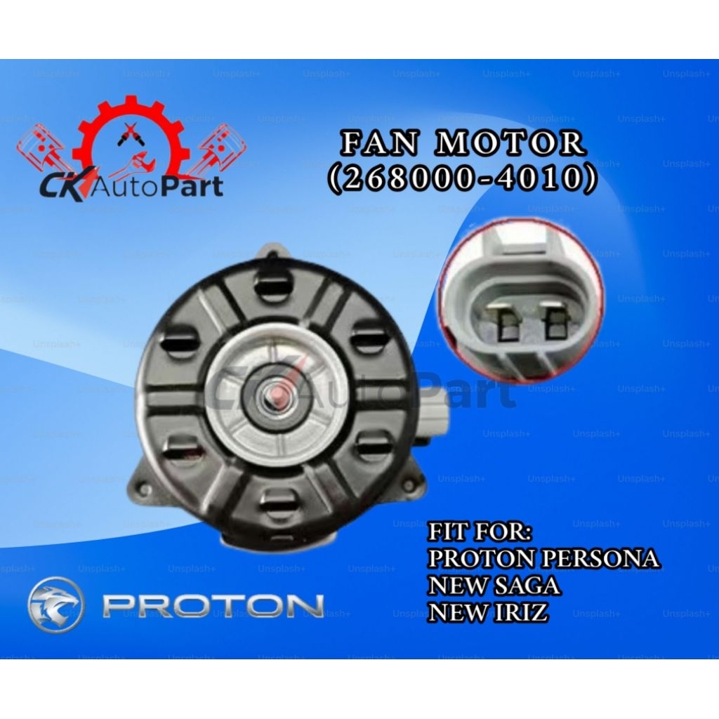 PROTON PERSONA NEW SAGA NEW IRIZ FAN MOTOR 268000-4010 4000 | Shopee ...