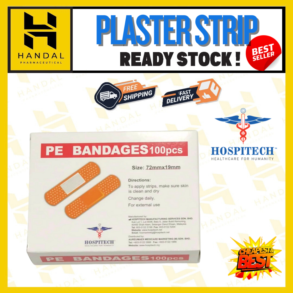 Plaster Strip/ Plaster Luka Best Quality | Shopee Malaysia