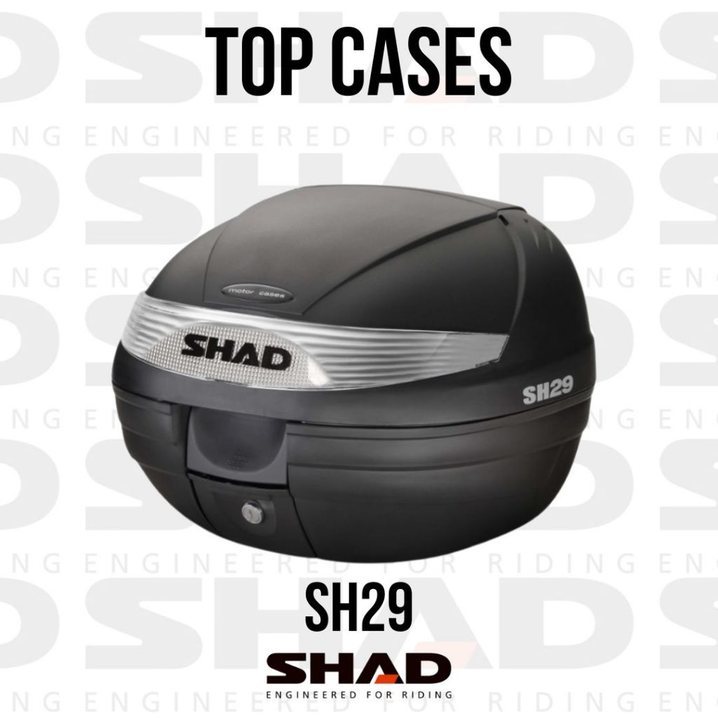 SHAD TOP CASES SH29 FOR HONDA/SUZUKI/KAWASAKI/YAMAHA | Shopee Malaysia