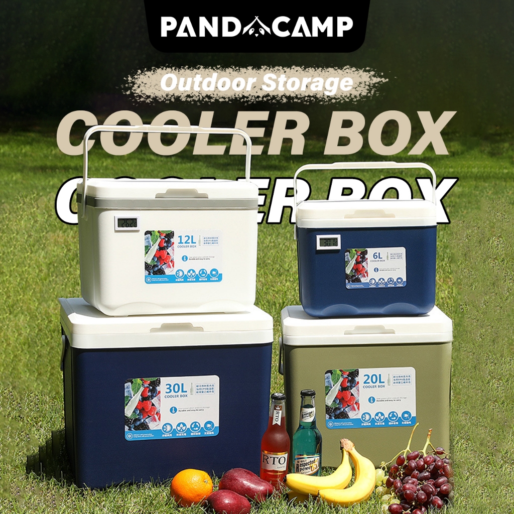 Outdoor Insulated Cooler Box Ice Box Camping Fishing Kotak Ais Tahan ...
