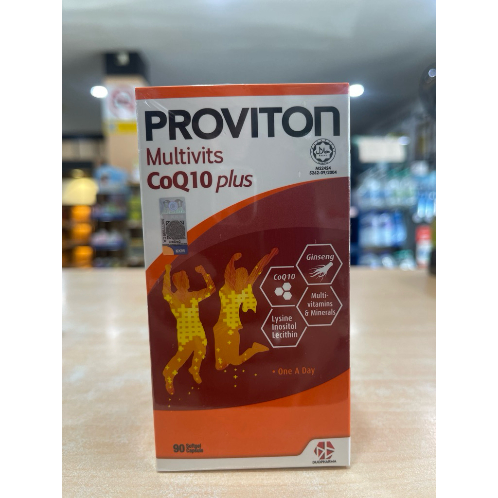 Proviton Multivits CoQ10 Plus ( 90 Softgel Caps ) | Shopee Malaysia