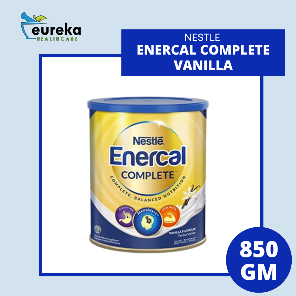 NESTLE ENERCAL COMPLETE - VANILLA FLAVOUR 850G | Shopee Malaysia