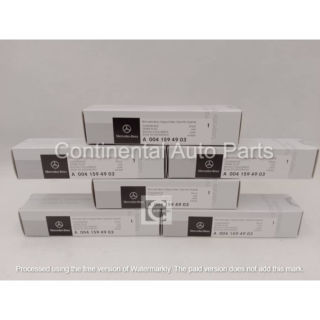 Mercedes Benz 100% Original Spark Plug W203,W204,W211,W212,W221 ...