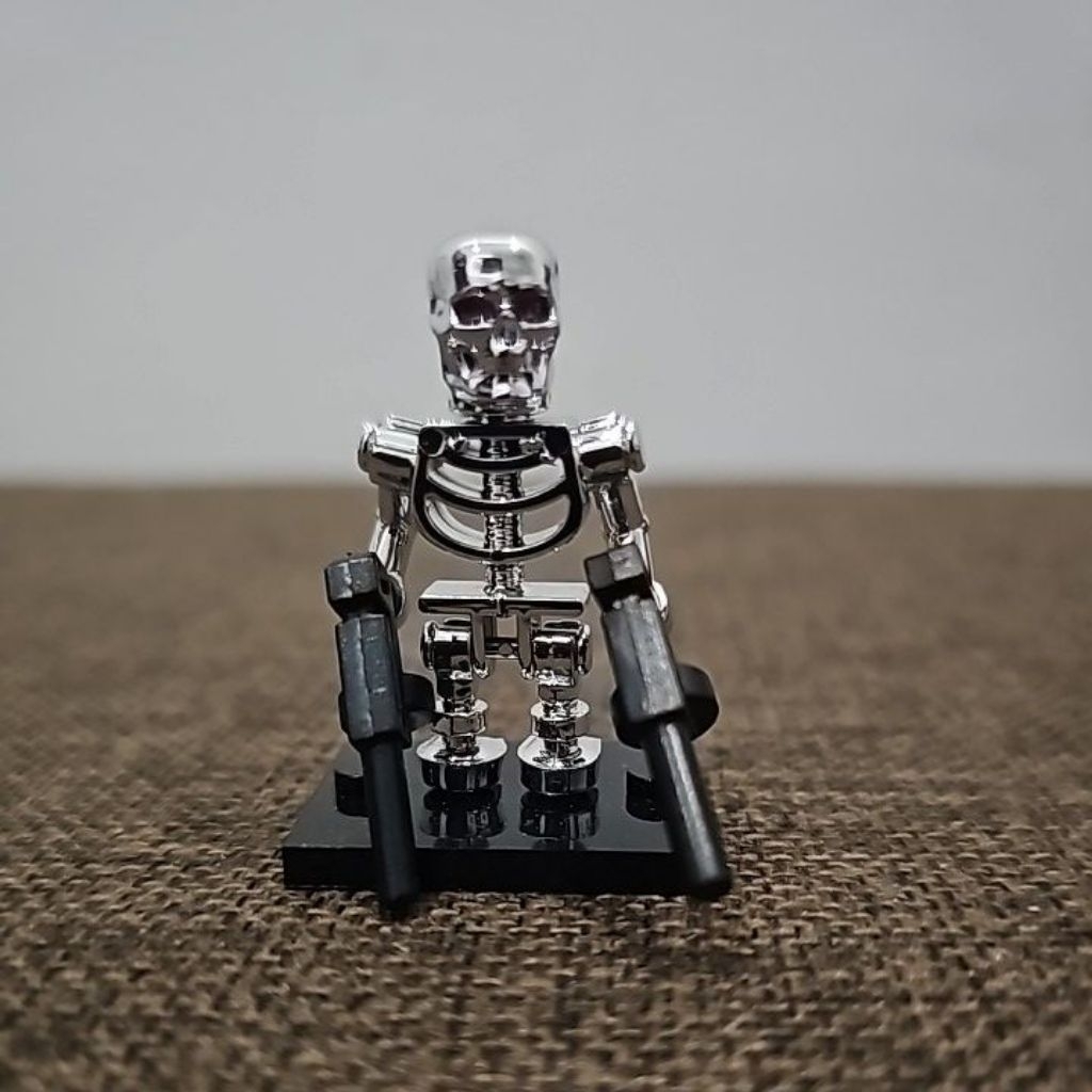 Custom Lego Compatible Minifigure Terminator Robot Endoskeleton ...
