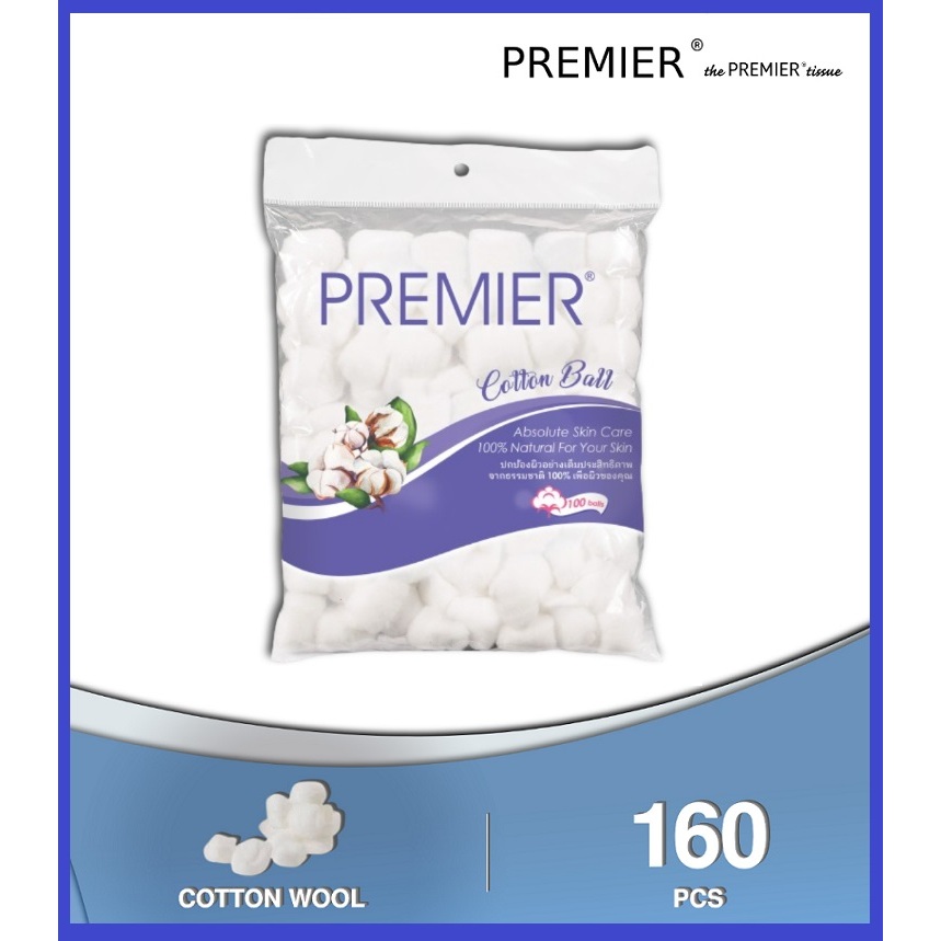 Premier Cotton Ball (100's) | Shopee Malaysia