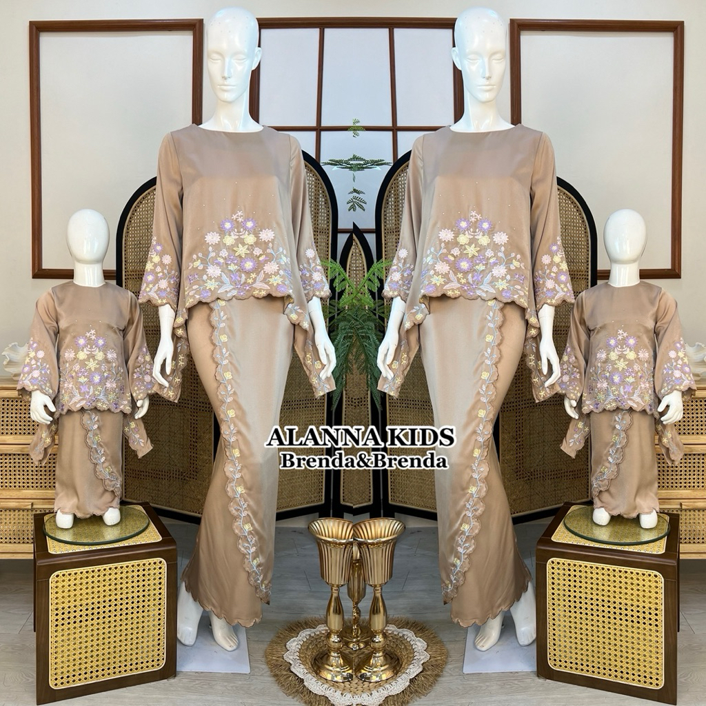 ALANNA KIDS MINI KURUNG (Brenda&Brenda ) | Shopee Malaysia