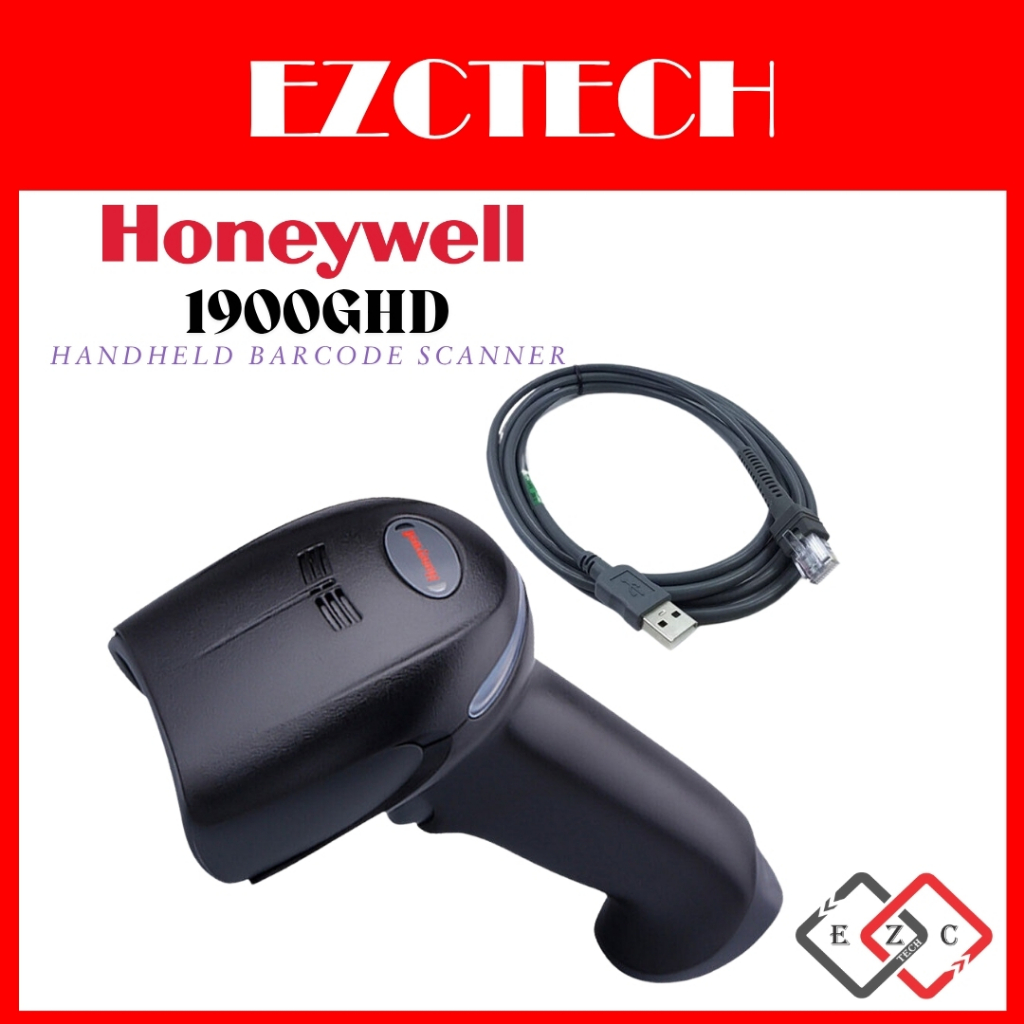 Honeywell Xenon 1900 1900GHD-2USB Barcode High Density Imager Scanner ...
