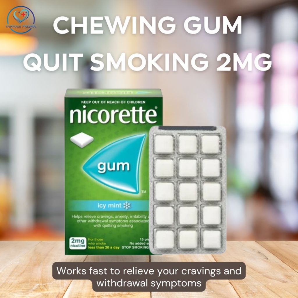 ANTI-CRAVING CHEWING GUM 2MG 15' (1 STRIP) / CRAVING SUPPORT CHEWING ...