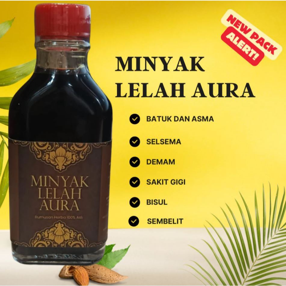 PENAWAR ASMA, LELAH, BATUK BERKAHAK, SELSEMA -MINYAK HERBA LELAH AURA ...