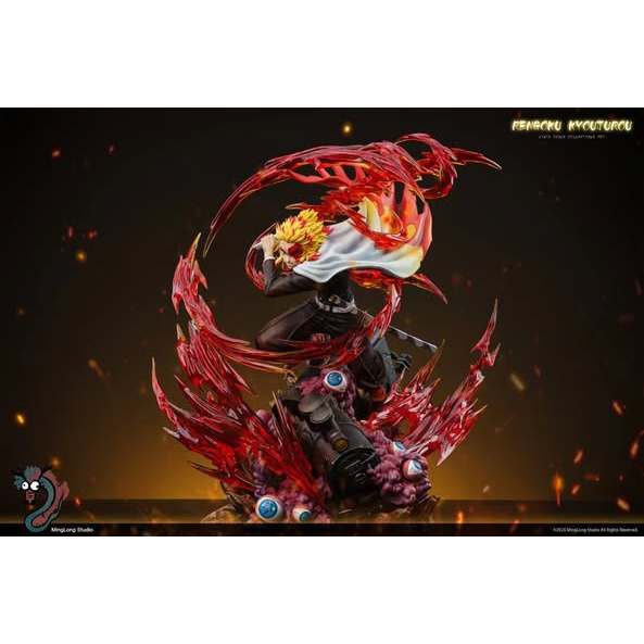 Minglong Studio - Rengoku Demon Slayer Resin Statue GK Anime Figure ...