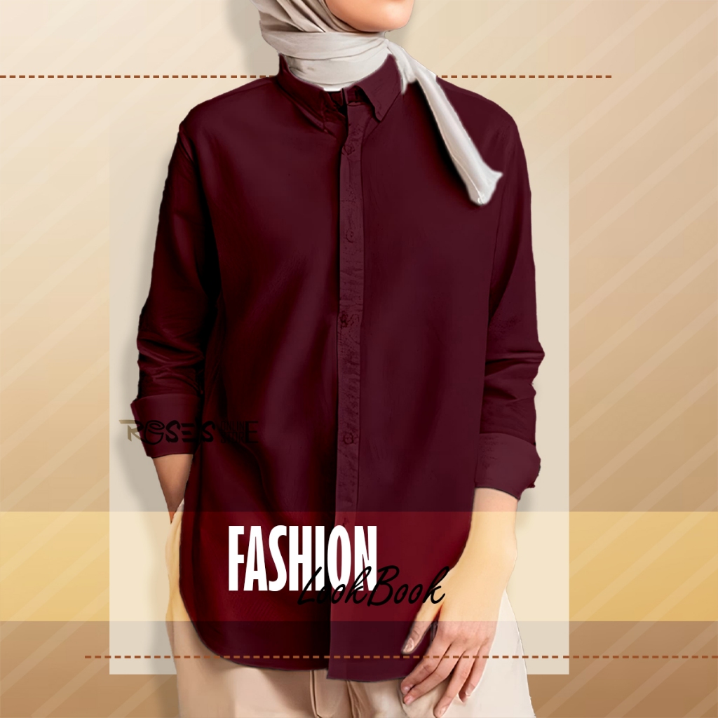 Plain Classic Fit Cotton Dress Woman | Breathable Summer Wear For Baju ...