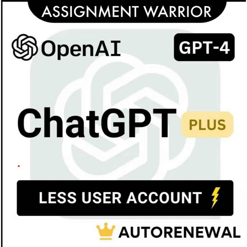 [ FAST 24/7 ] ChatGPT Plus Premium | Turbo GPT-4 4o Vision | Unlock AI ...